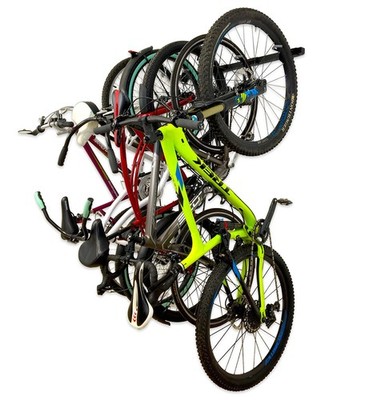 Bike Storage Rack – Heavy Duty Garage Bike Rack for 5 Bicycles, Space ...