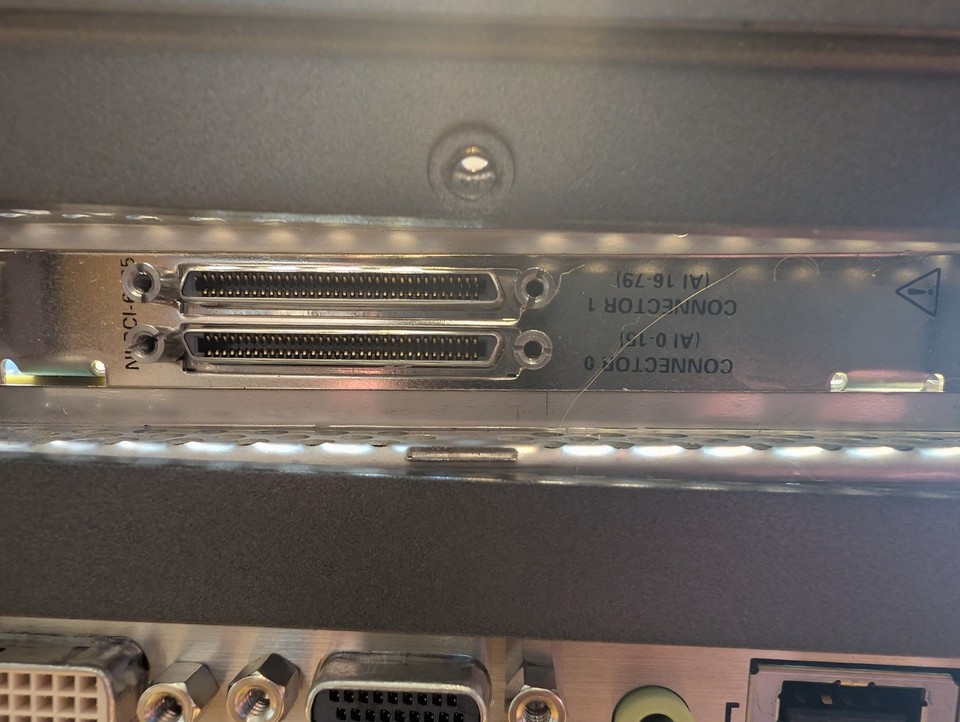 NI-3110 Industrial Controller w/ NI PCI-6225 DAQ Boots to Windows ...