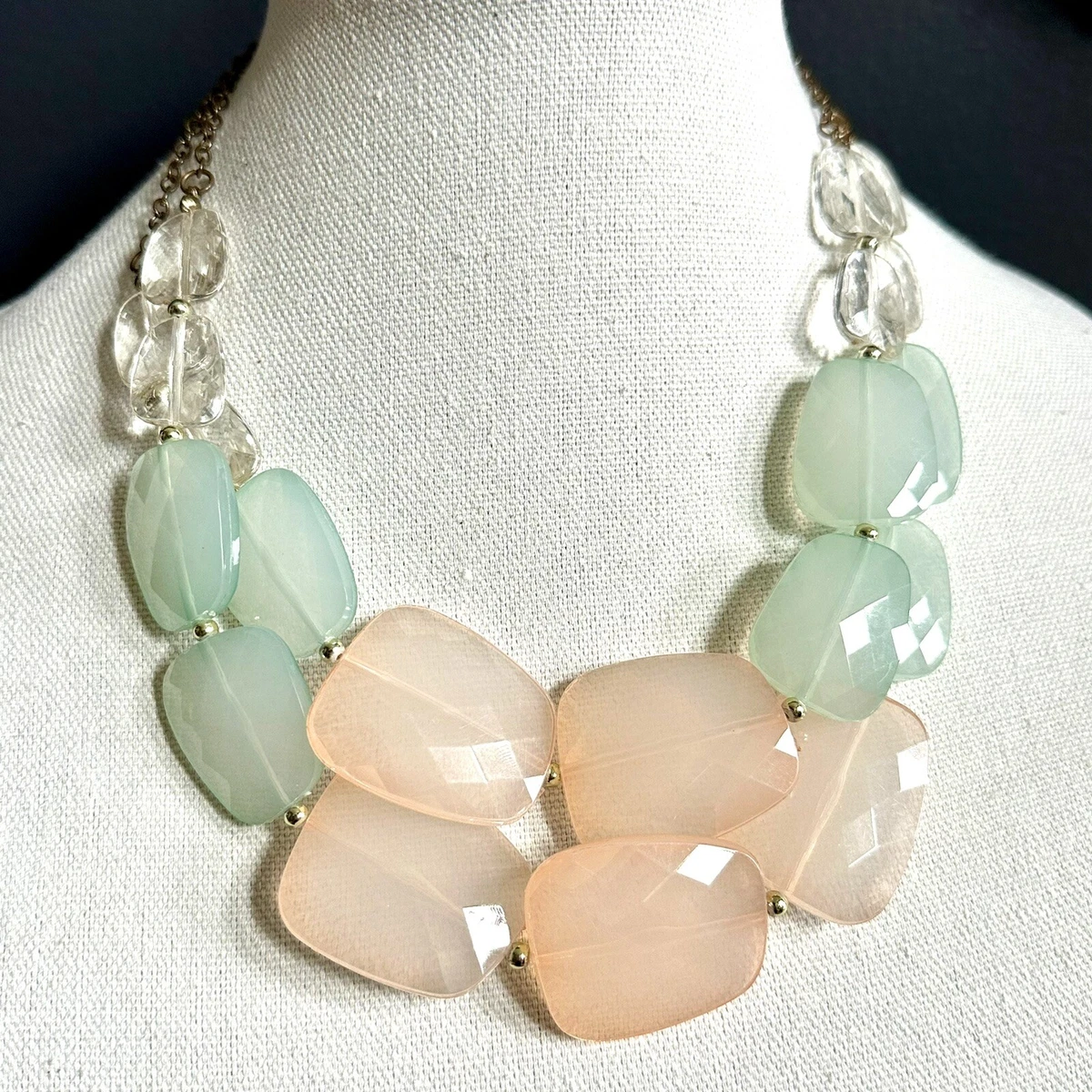 Clear Chunky Necklace