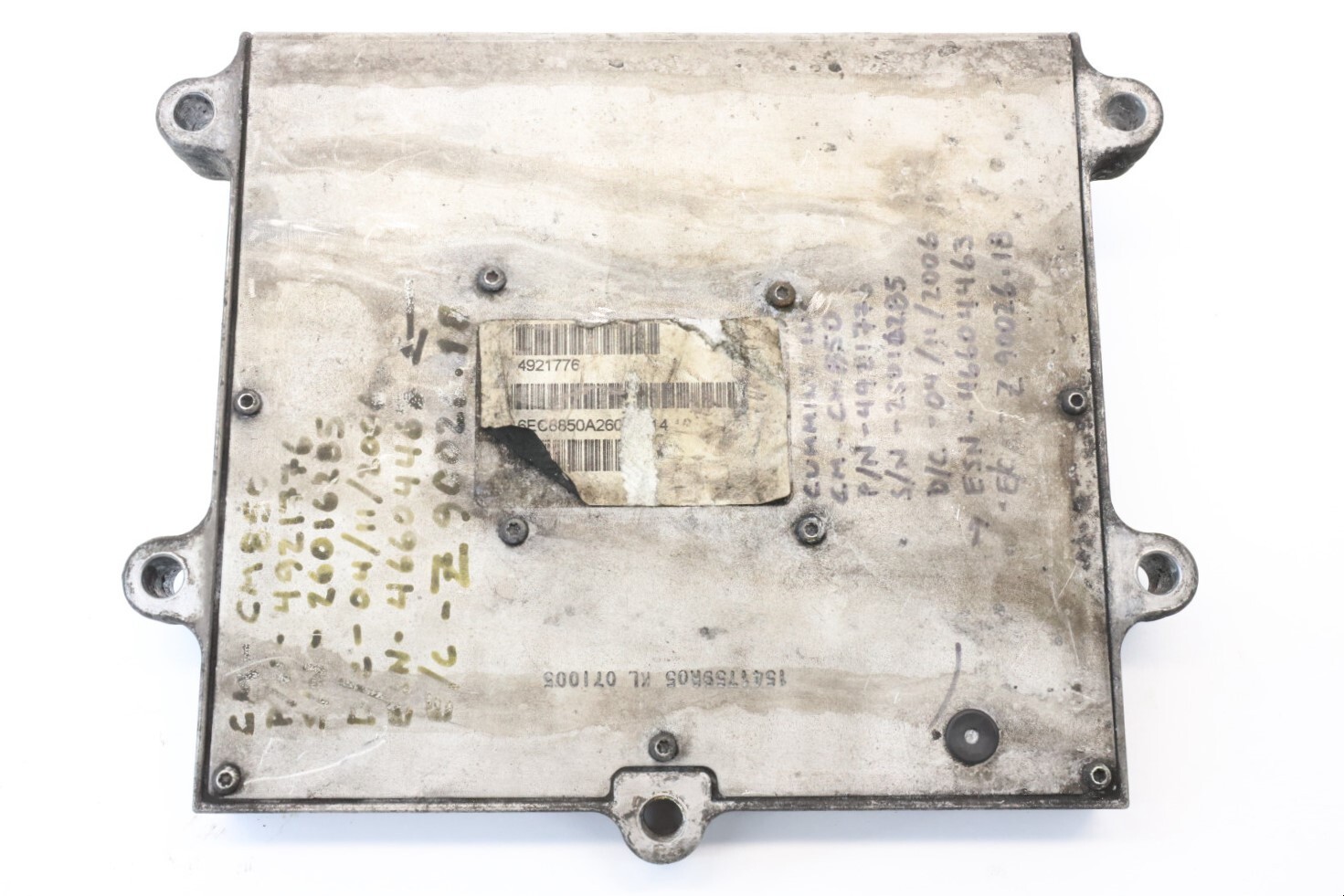 OEM Cummins Recon ECM PCM ECU Diesel Engine # P4921776-rx Bus Truck ...