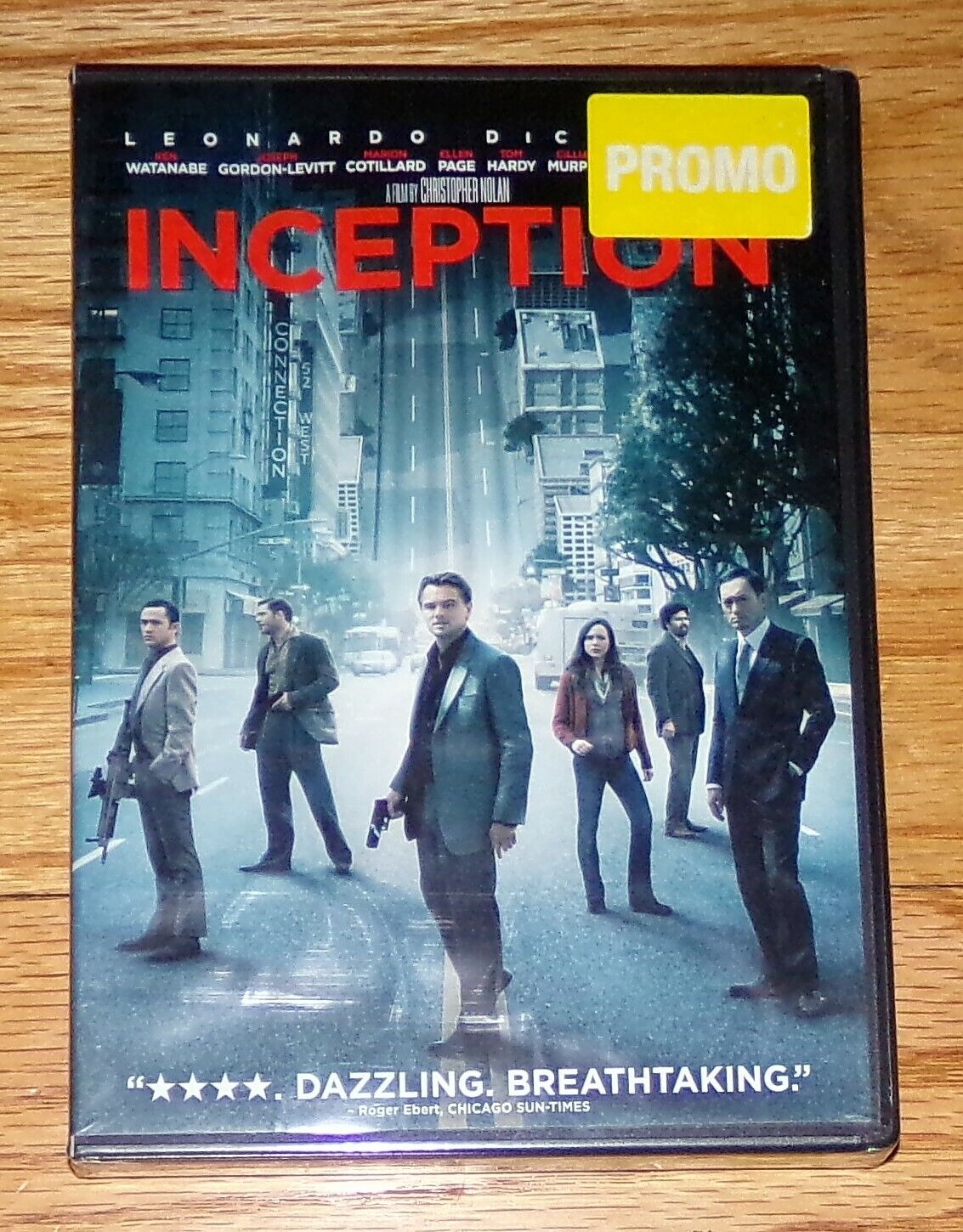 Inception (DVD, 2010) Leonardo DiCaprio, Ellen Page, Ken Watanabe, Sci ...