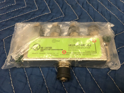 NEW - DirecTV 4-Way SWM Approved Splitter, 2-2150MHz (MSPLIT4R1-02) | eBay