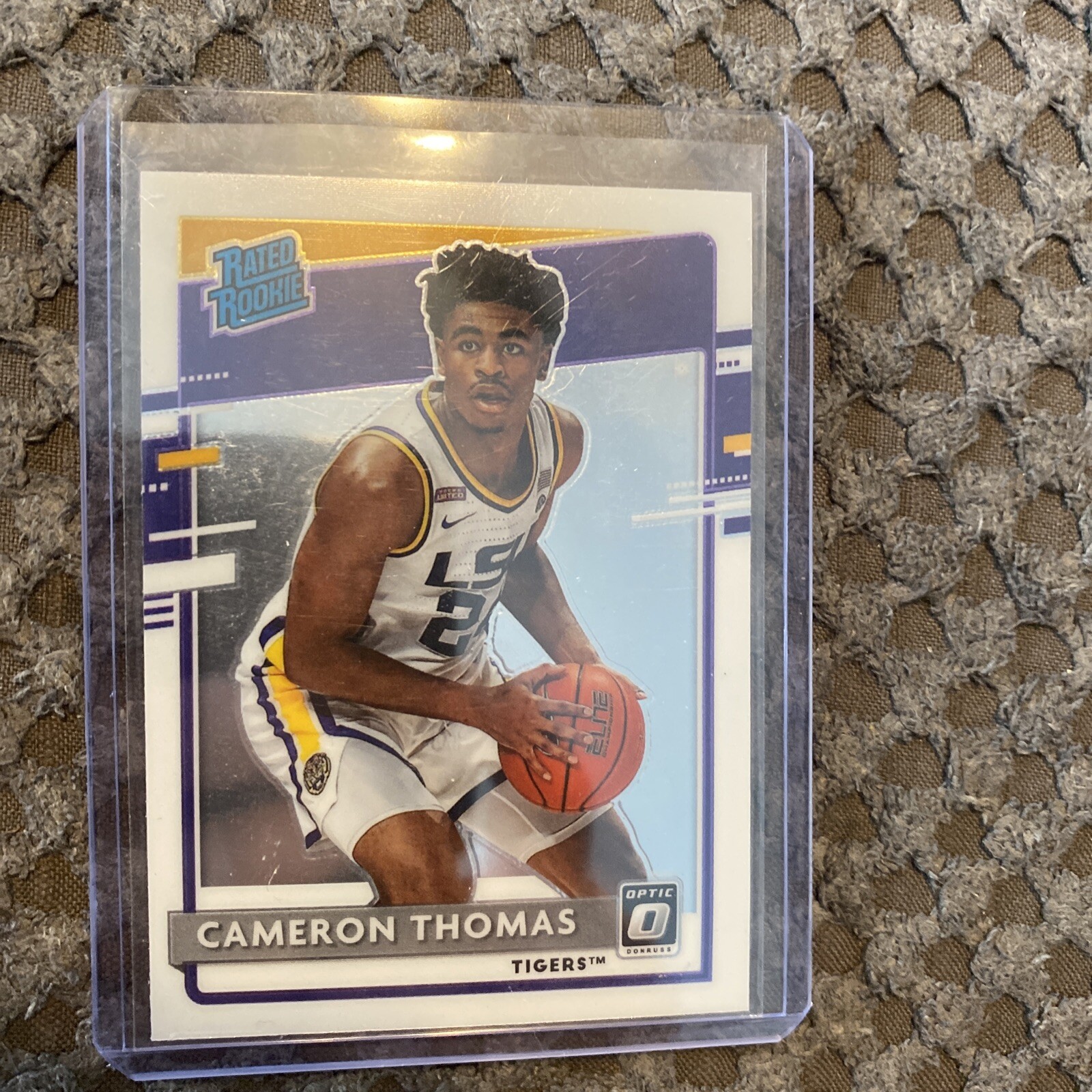 2021 Chronicles Donruss Optic CAMERON THOMAS Rated Rookie Base Card ...