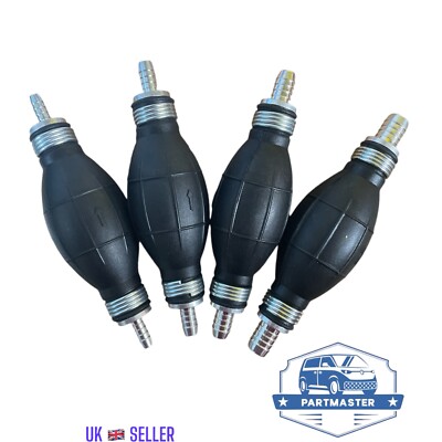 FUEL PRIMER BULB HAND PUMP 6-8-10-12 MM DIESEL PETROL GAS PRIMING TOOL ...