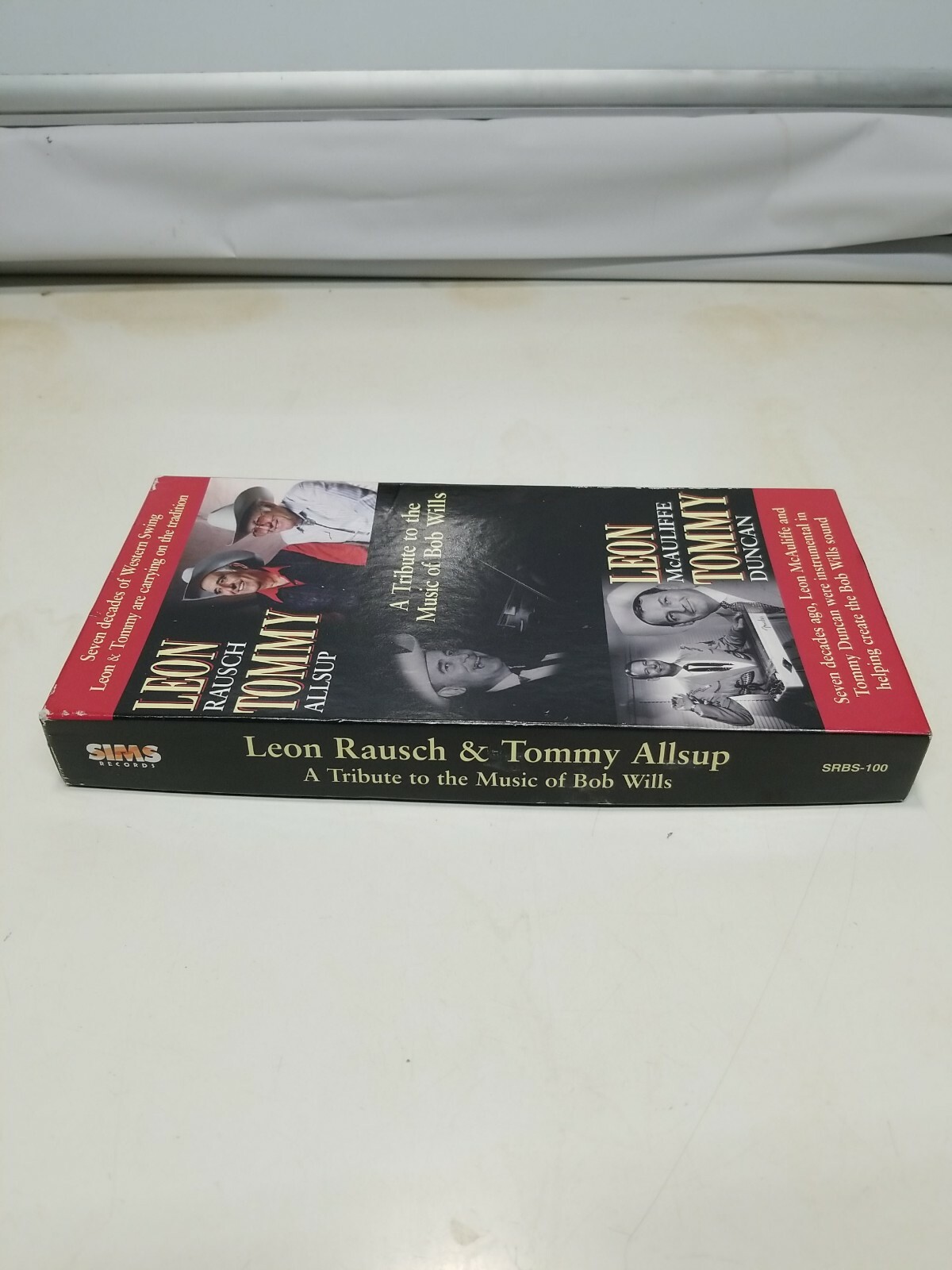 Leon Rausch & Tommy Allsup Tribute to Bob Wills 3 cassettes missing one ...