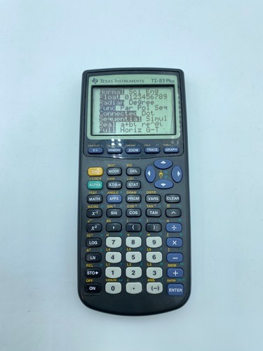 Texas Instruments TI-83 Plus Graphing Calculator Good | eBay