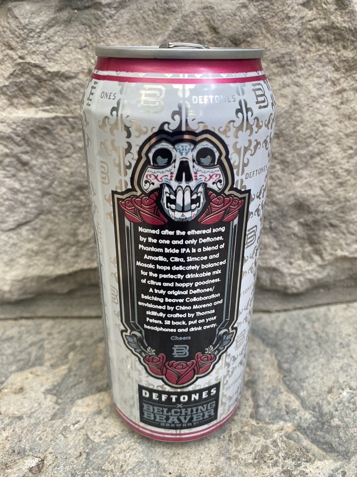 Deftones Phantom Bride Craft Beer Can Belching Beaver Brewing | eBay