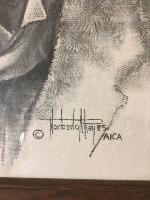 Southwestern Artwork by Norberto Reyes 'A Face of the West' Lithograph ...