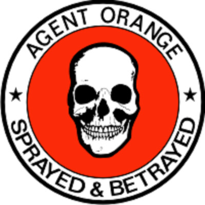 5" AGENT ORANGE SKULL SPRAYED AND BETRAYED DECAL STICKER MADE IN USA | eBay