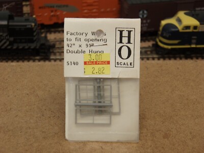 Grandt Line HO Factory Windows to fit 42" x 91" Opening Double Hung ...