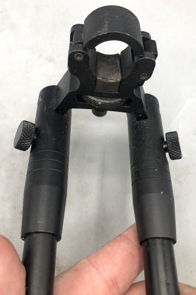 8"-10" Clamps on Barrel Foldable Adjustable Extendable Bipod W/ Clip | eBay