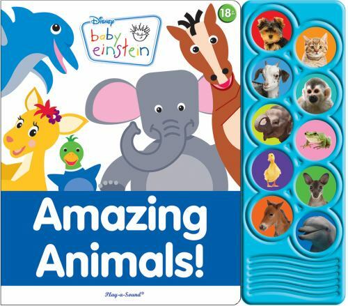 Baby Einstein: Amazing Animals! Sound Book : - by PI Kids (2014 ...