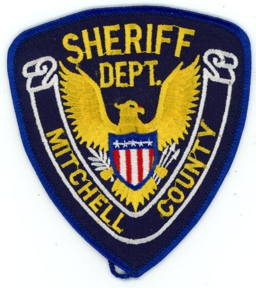 KANSAS KS MITCHELL COUNTY SHERIFF NICE SHOULDER PATCH POLICE | eBay