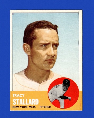 1963 Topps Set-Break #419 Tracy Stallard NR-MINT *GMCARDS* | eBay