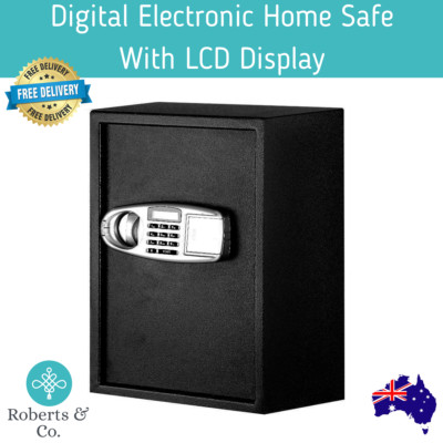 Digital Electronic Home Safe with LCD Display Safe Box Key Safe Digital ...