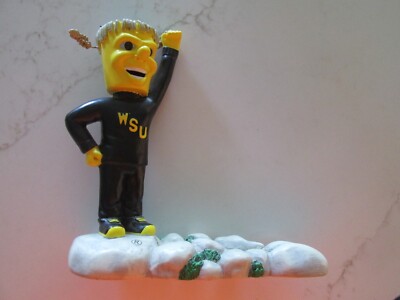 WICHITA STATE UNIVERSITY WU SHOCK STATUE MASCOT | eBay