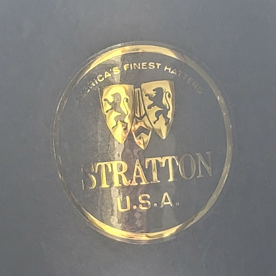 Stratton F42 Felt Self Forming Campaign Sheriff State Trooper Hat Sz 6 ...