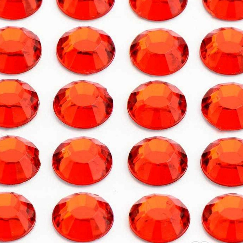 2-10mm DIAMANTE GEM SHEETS Self Adhesive Rhinestone Flat Back Crystals ...