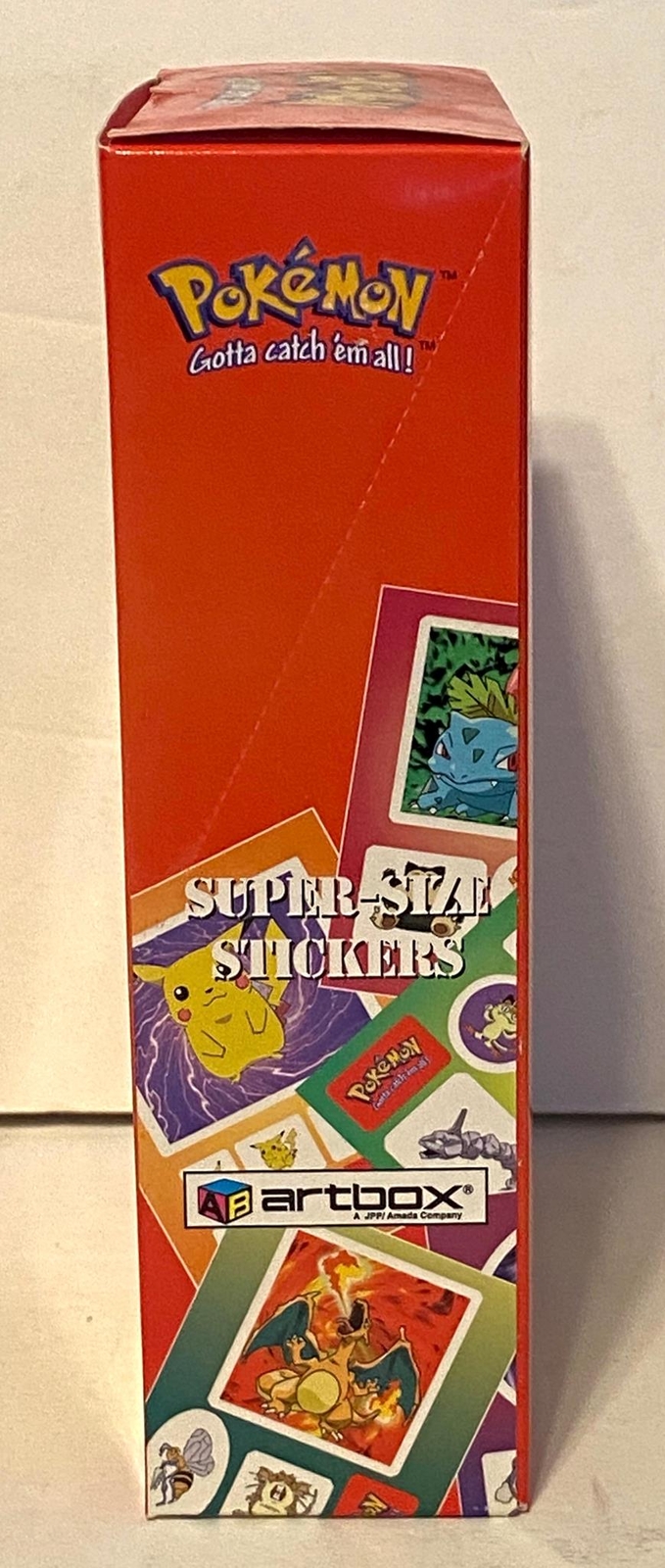 1999 Artbox Pokemon Super-Size Stickers Trading Card Box 36 Packs | eBay