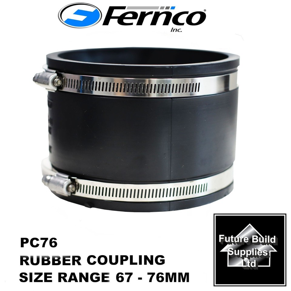 Flexseal Flexible Rubber Boot Reducer Coupling Adaptor Pipe Connector ...