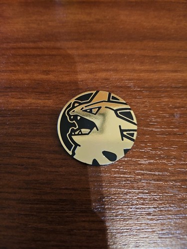 Pokemon TCG Collectible Coin - TYRANITAR, Gold Holo | eBay