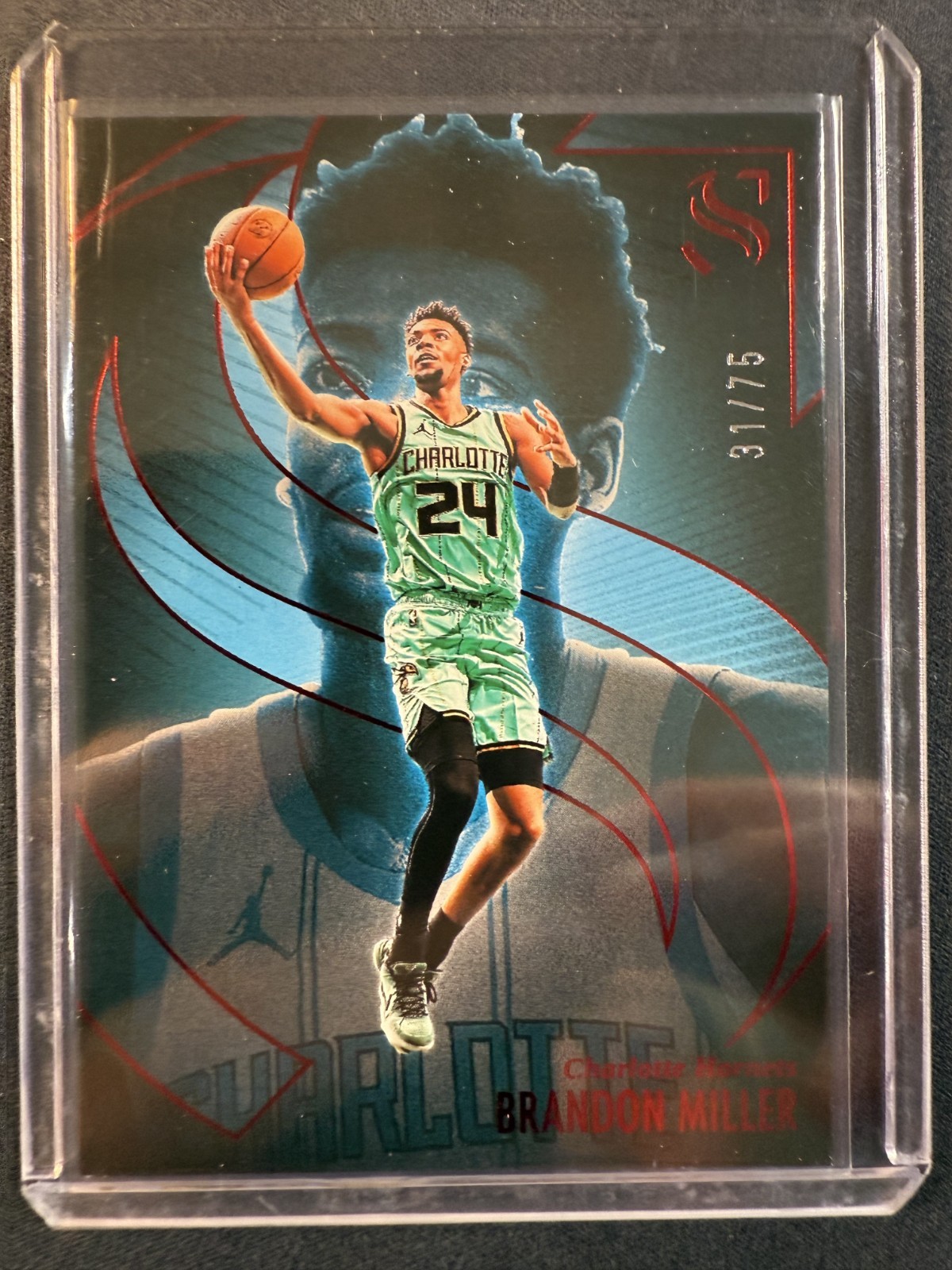 2024-25 Panini Silhouette - Brandon Miller, Brandon Miller #4 Red /75 ...