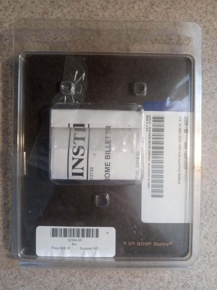 Genuine HARLEY DAVIDSON TWIN CAM USA TIMER TIMING COVER INSERT # 32543 ...
