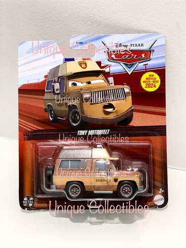 Disney Cars Tony Motorfelt Diecast Toy Car Brand New | eBay