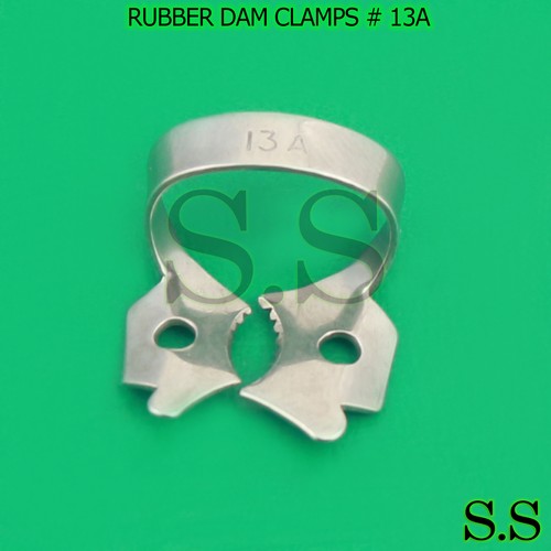 ENDODONTIC RUBBER DAM CLAMPS # 13A Dental Instruments | eBay