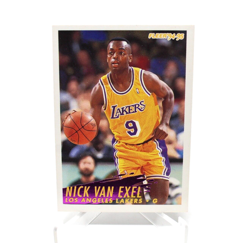 Nick Van Exel Base Card 1994-95 Fleer NBA Basketball #113 Los Angeles ...