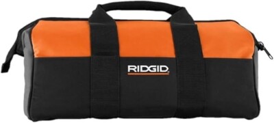 Ridgid Canvas Contractors Power Tool Bag 21" X 8" X 8" (New From Larger ...