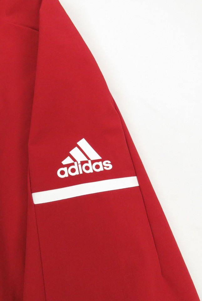 Indiana Hoosiers IU Adidas NCAA Mens Red Hooded Full Zip Jacket S | eBay