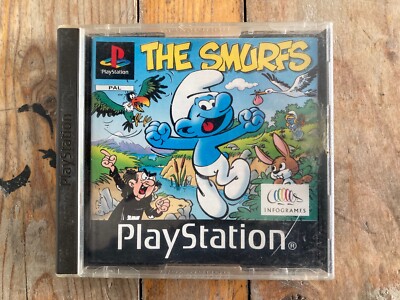 The Smurfs - PS1 PlayStation - UK PAL Complete With Manual | eBay UK