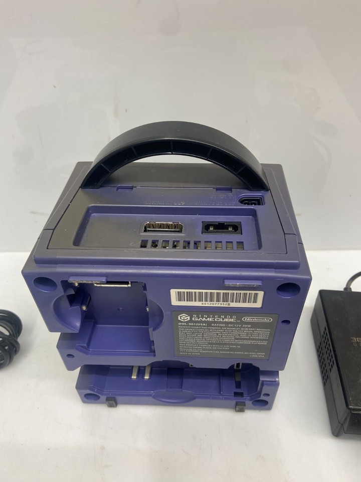 Nintendo GameCube DOL-001 (USA) Indigo Console PARTS ONLY read ...