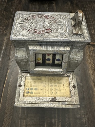 1920s Mills Puritan Bell Trade Stimulator Antique Coin Operated Machine ...