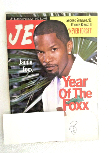 Jet Magazine Dec 5 2005 Jamie Foxx | eBay