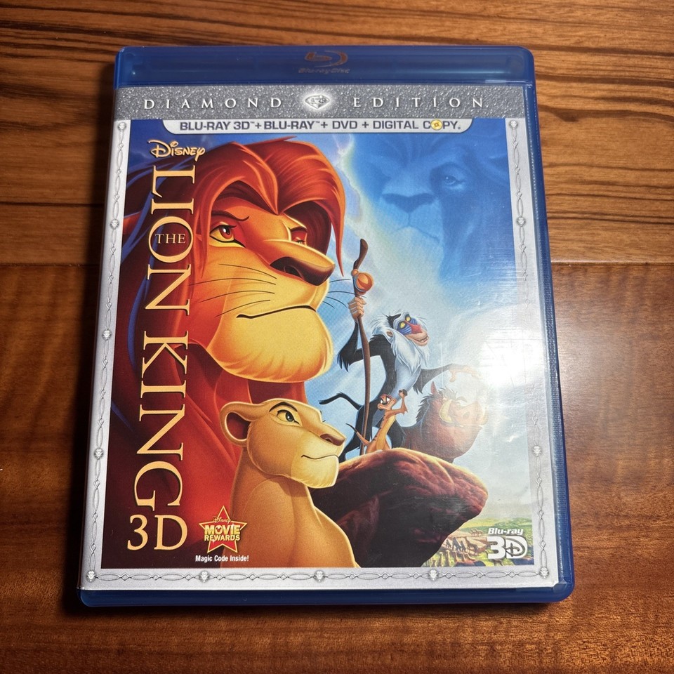 The Lion King 4-Disc Diamond Edition 3D Blu-ray/DVD | eBay