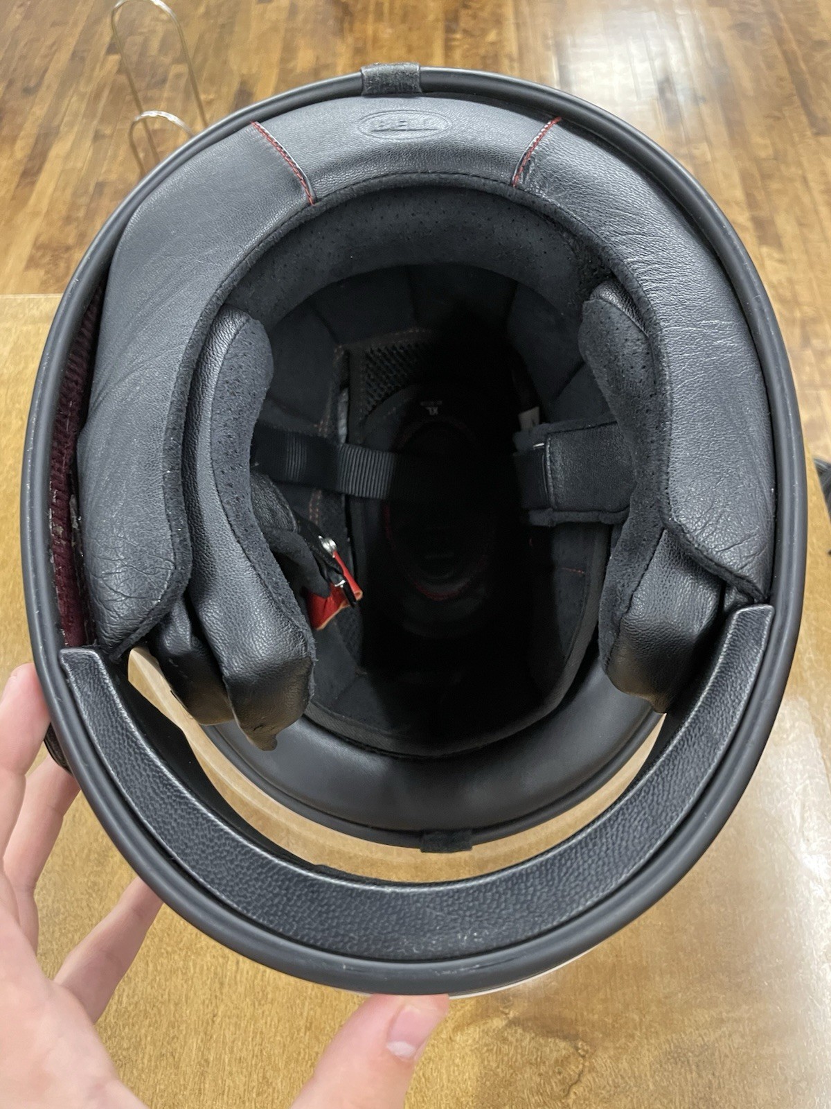 Bell Bullitt LE Motorcycle Helmet SKRATCH Black/Red Xl See Description ...