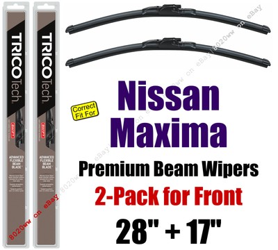 Wipers 2-Pack Premium Wiper Beam Blades - fit 2009-2014 Nissan Maxima ...