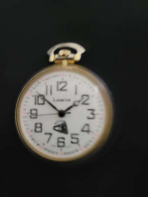 Lucerne Train pocket watch, Hong Kong, gold tone, NOT WORKING | eBay