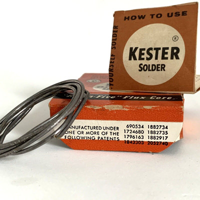 Solder - Vintage Kester Solder