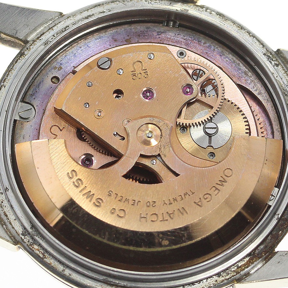 OMEGA 2849 14SC Seamaster Date Cal.503 Automatic Men s 764737 EV20 Used ...