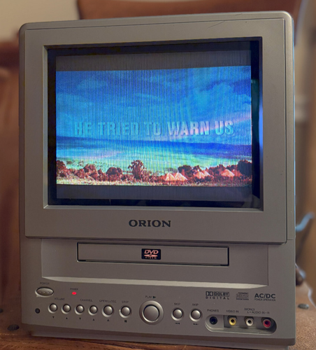 Orion Vintage Gaming TV with DVD Player Combo 9" TVDVD092 with Remote ...