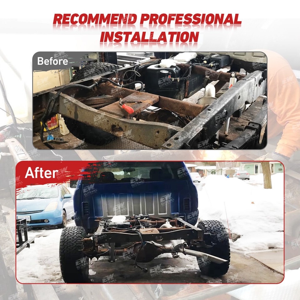 ELITEWILL For Chevrolet Silverado Gmc Sierra Rear Spare Tire Frame ...