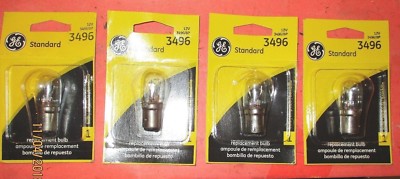 3496--GE---LOT OF 4--Turn Signal Light Bulb-3496/BP | eBay