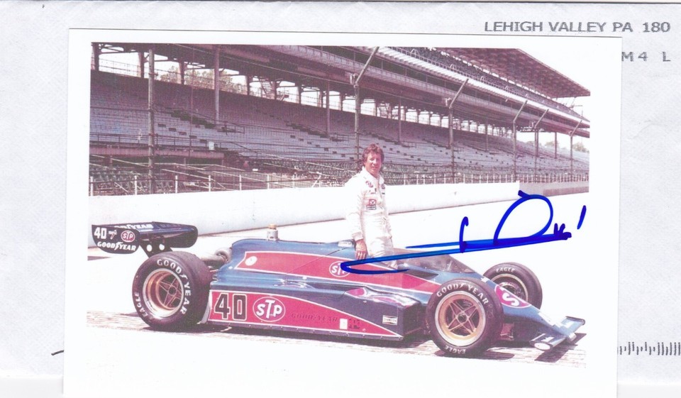 MARIO ANDRETTI Signed 4X6 Photo INDY 500 CART Racing Autograph | eBay