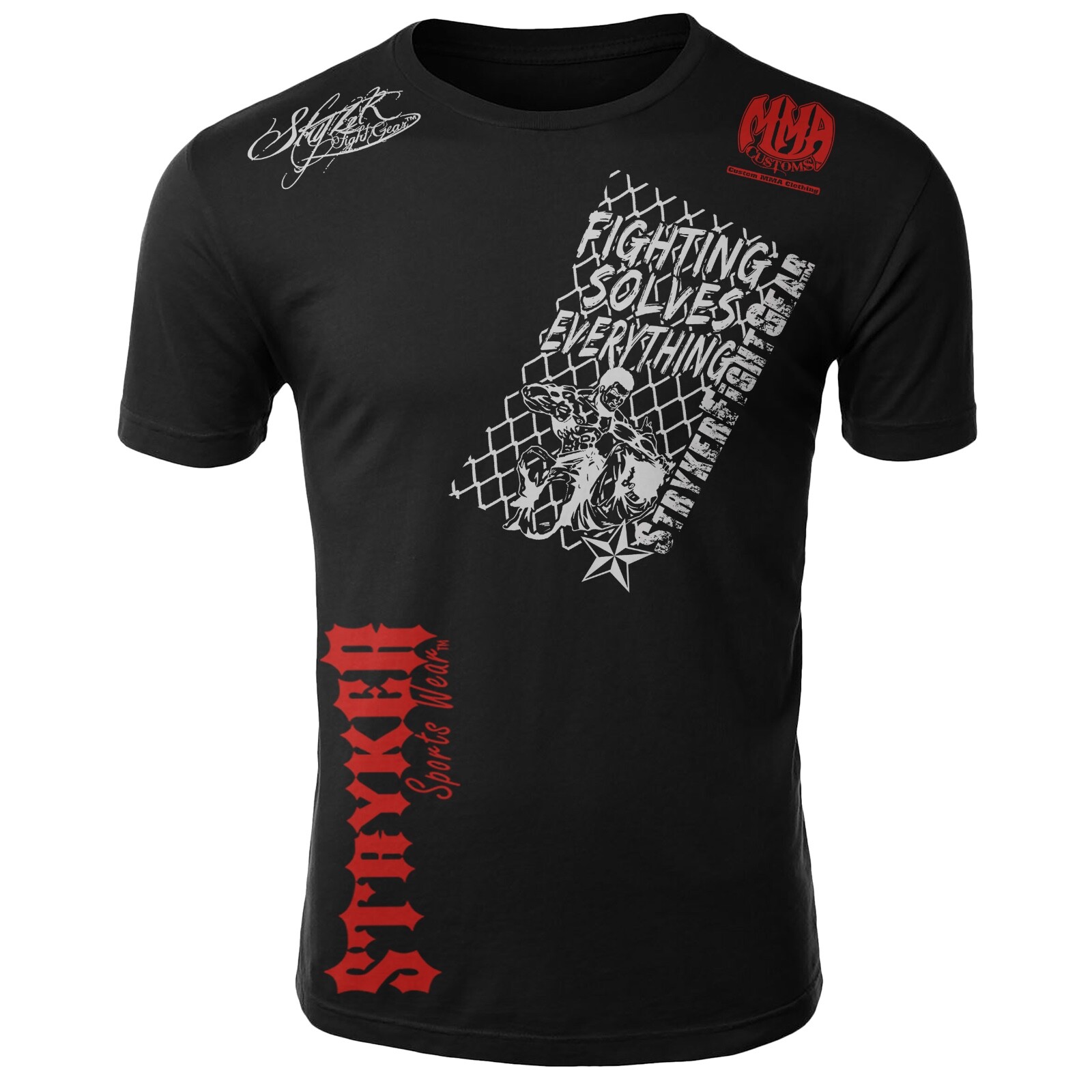New Stryker Fight Gear Fighting Solves Everything ufc bjj nhb Adult MMA ...
