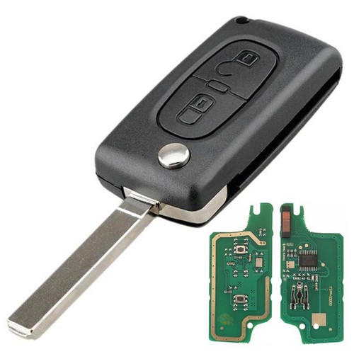 Key Blank Electronic CE0536 For Peugeot 207/307/308 Sw / 407 Partner ...