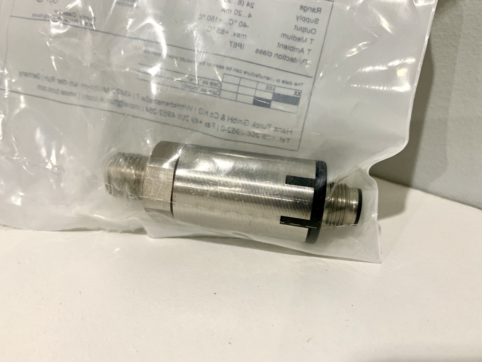 Lot Of 3 Sandvik BH00026729 SENSOR, PRESSURE | eBay