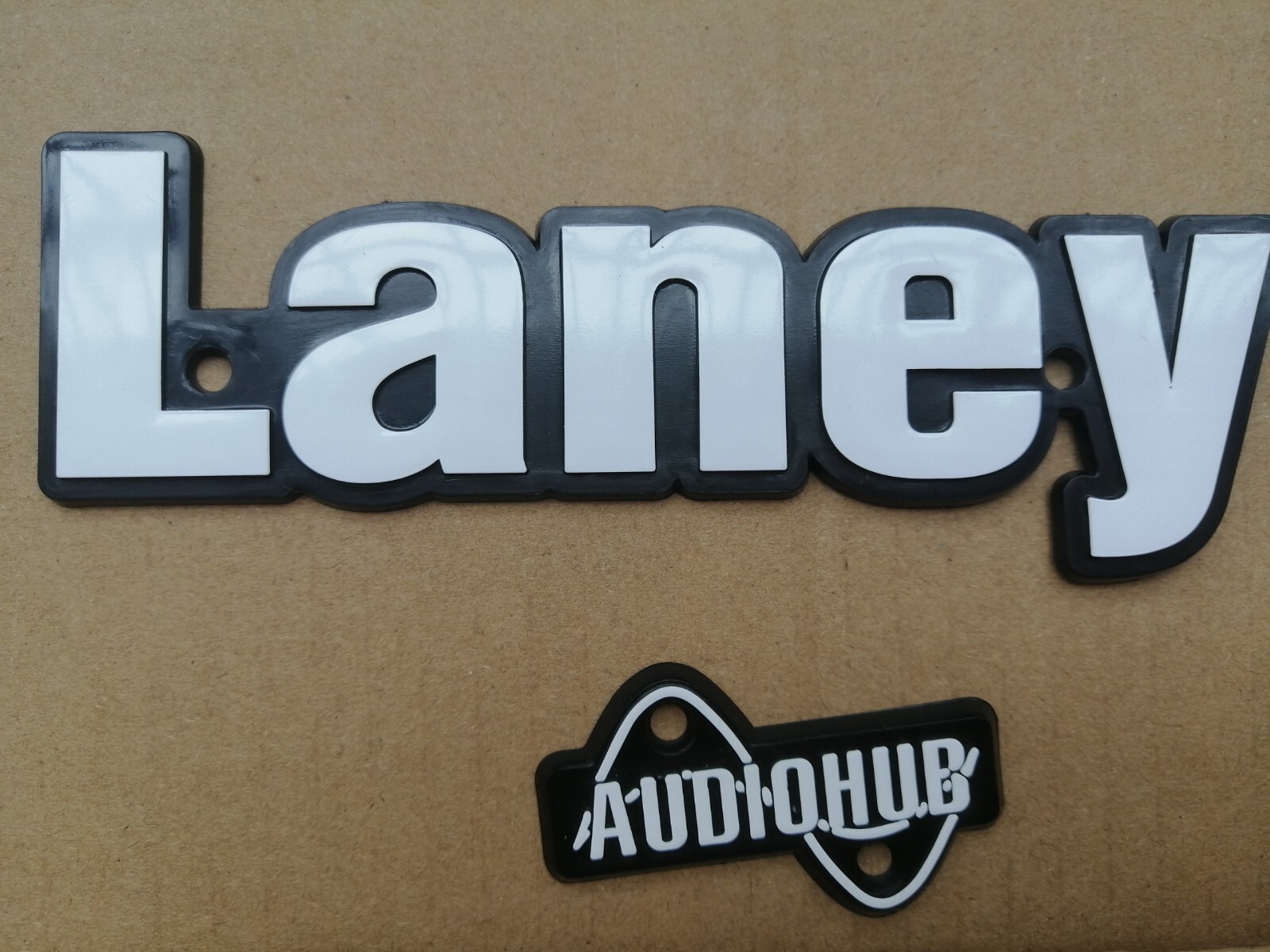 Set of Replacement Laney Audiohub Logo Badge Speaker Emblem ABS ...